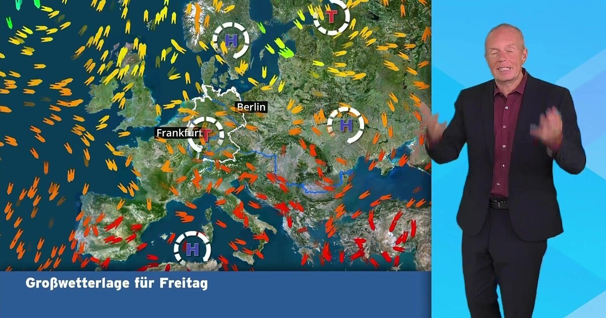 Das RNF Wetter für Freitag, den 29 Juli 2022 | RNF.de