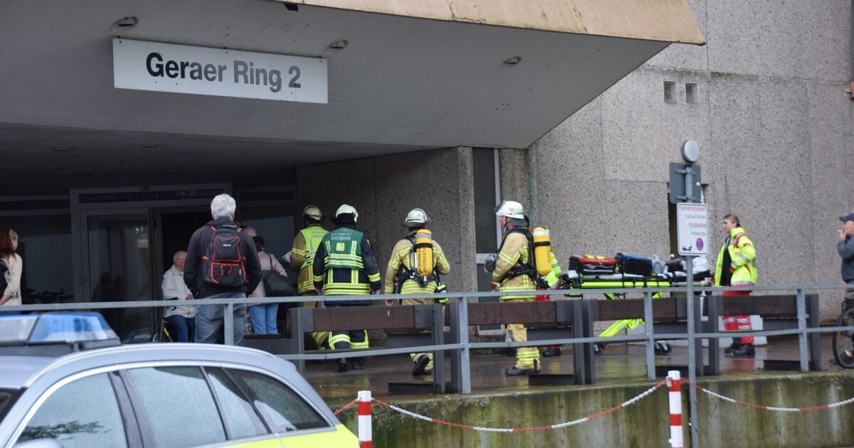 Mannheim: Polizei und Feuerwehr auf der Vogelstang im Einsatz
